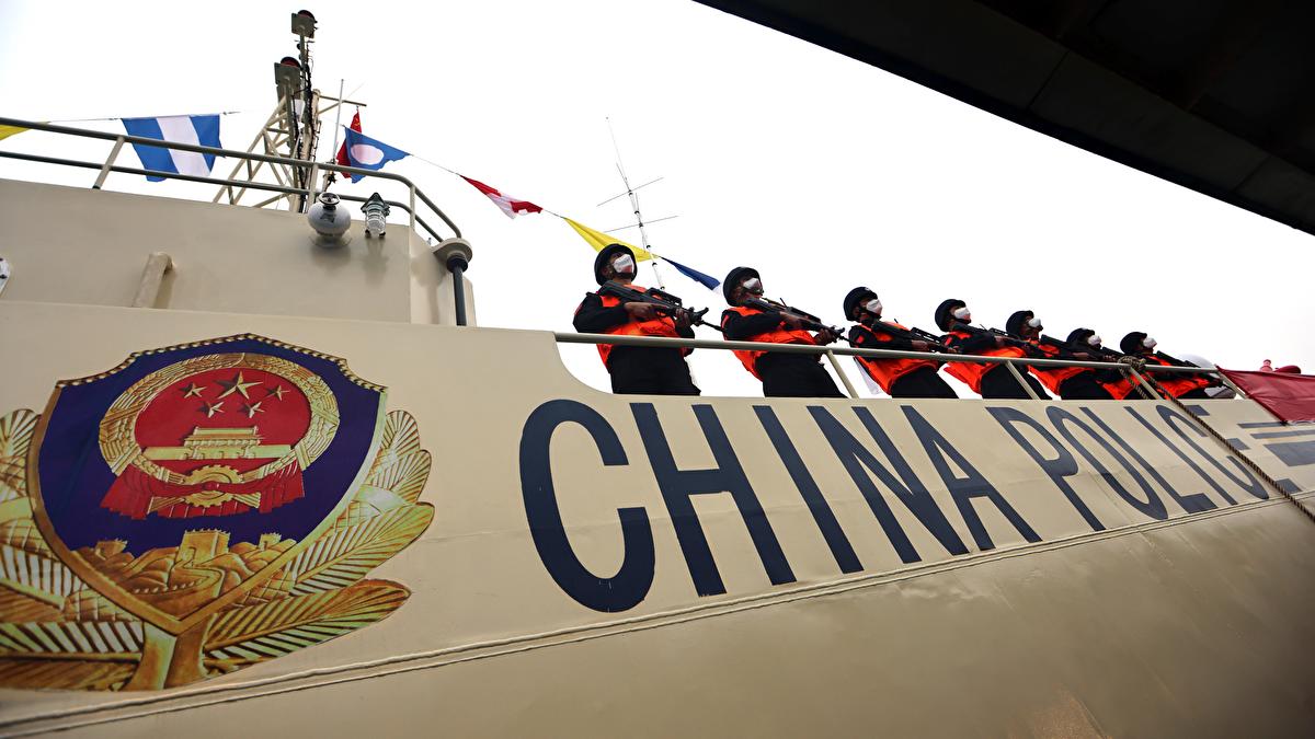 Joint patrol teams keep Mekong safe