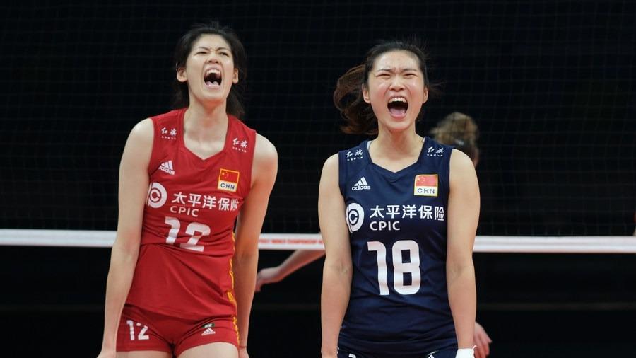 China beats Czech Republic to stay unbeaten at FIVB worlds