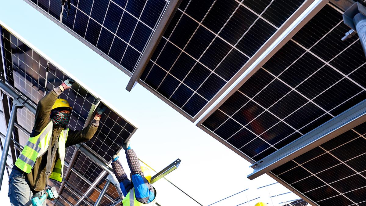 New energy development powers ahead