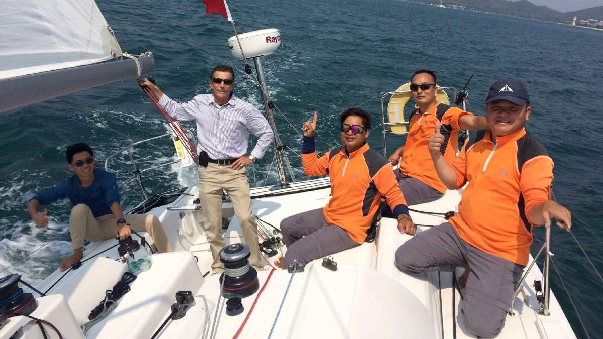 French captain finds berth where he feels at home