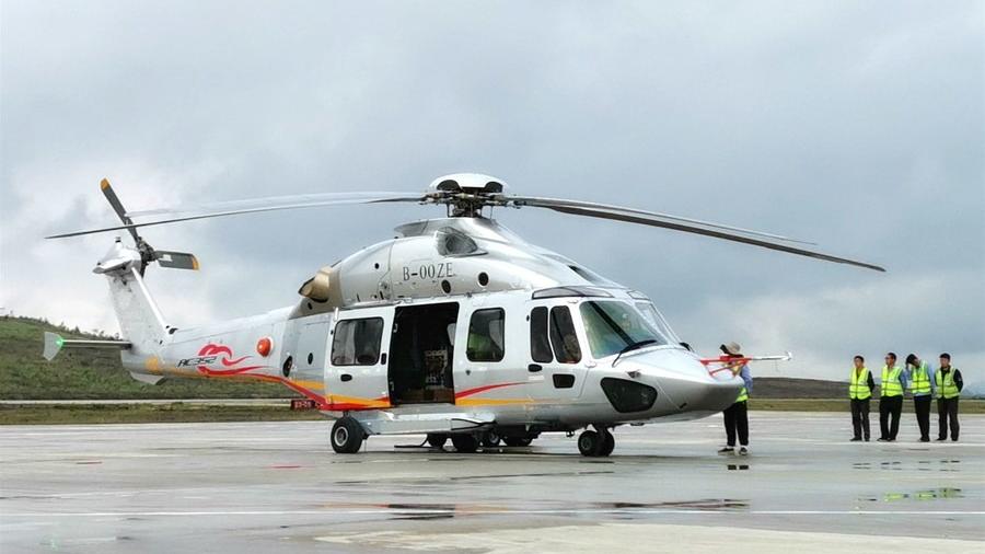 China's AC352 helicopter to acquire airworthiness certificate