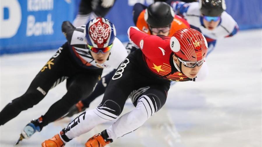 Short track speed skater Ren shines at ISU World Cup series