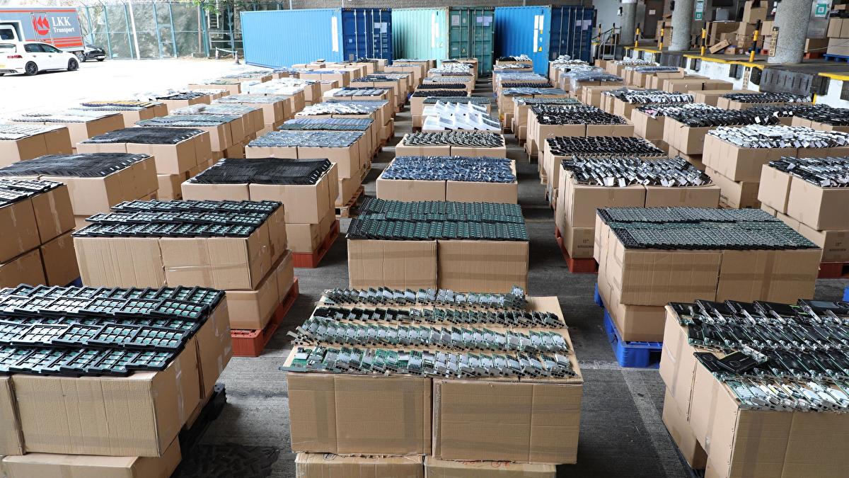 HK customs foils bid to smuggle goods worth HK$160m