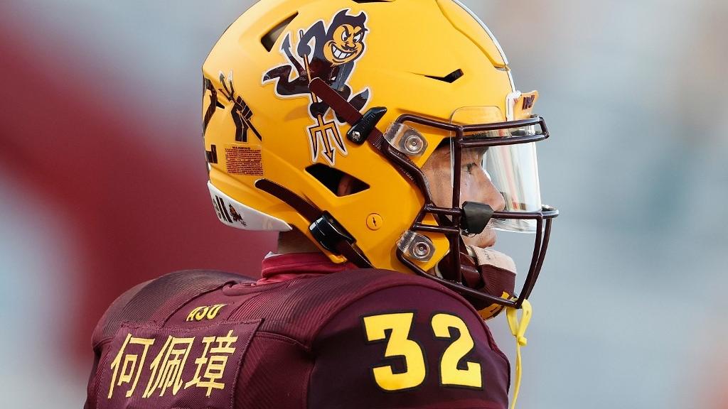 Chinese football player in US scores a first