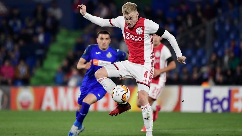 Man United sign Dutch midfielder Van de Beek