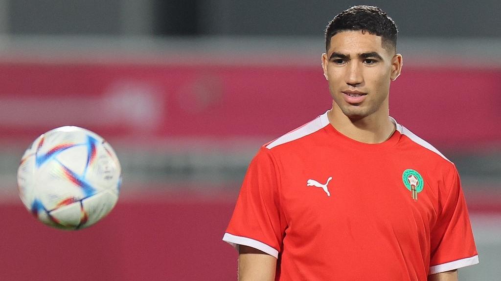 Morocco's Hakimi up against country of his birth at WCup