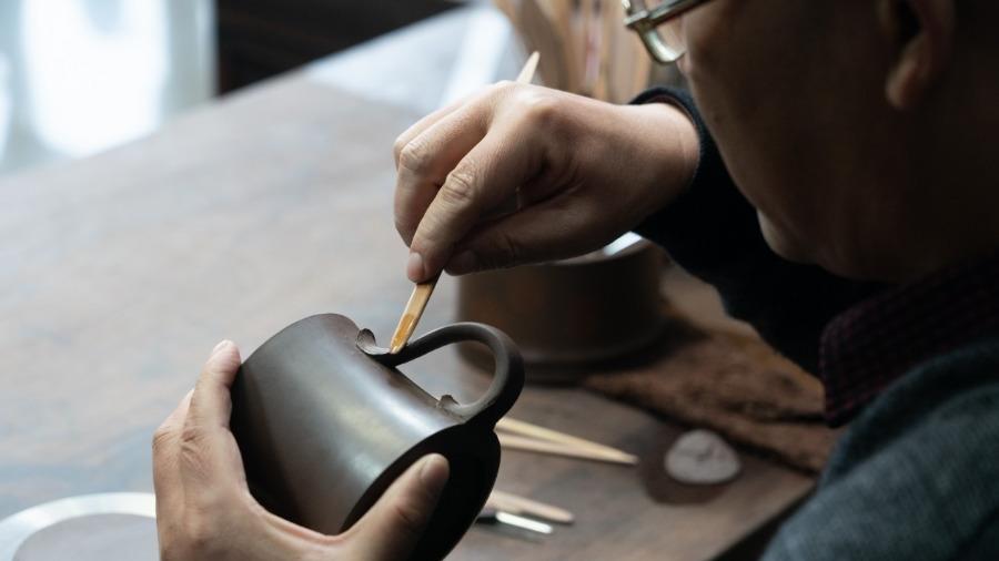 Masters of the purple clay