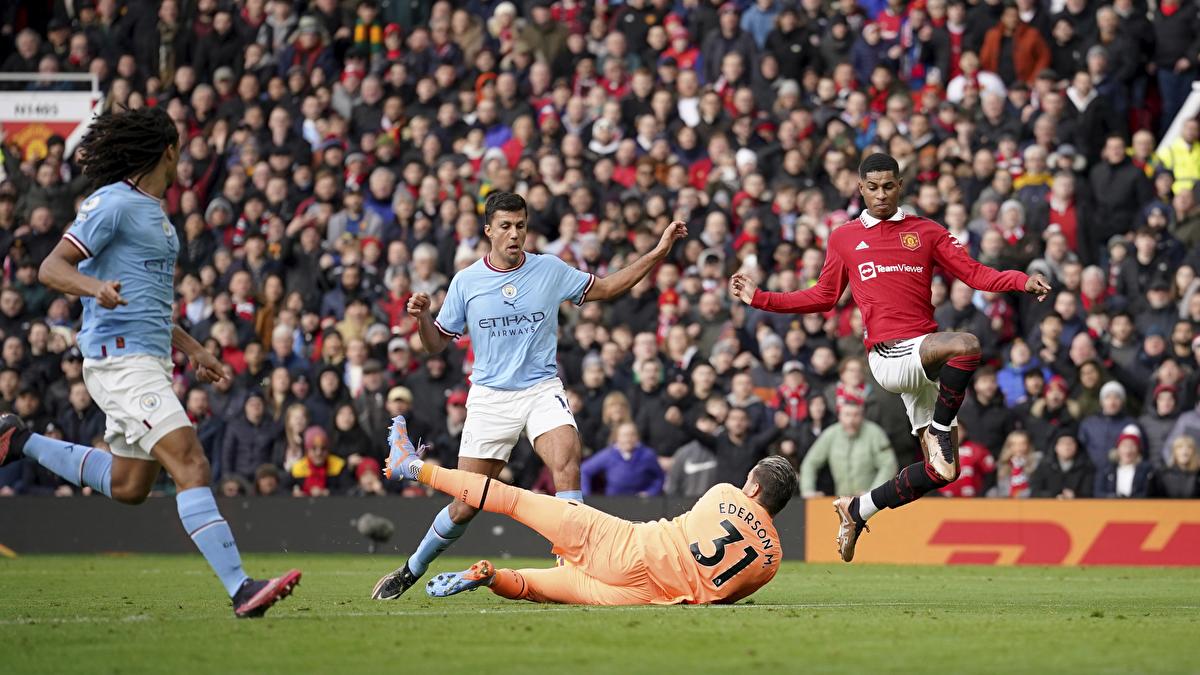 Rashford the hero again as Man United beats Man City