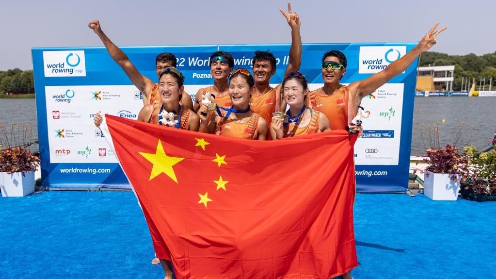 China wins two golds at World Rowing Cup II in Poland