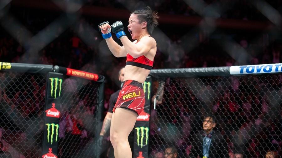 China’s Zhang reclaims UFC strawweight champion