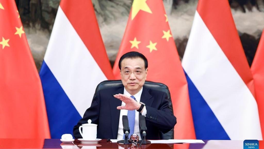 Li pledges to boost ties with Netherlands