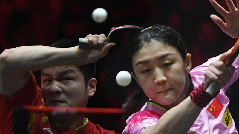 China's Fan, Chen lead revised ITTF world rankings