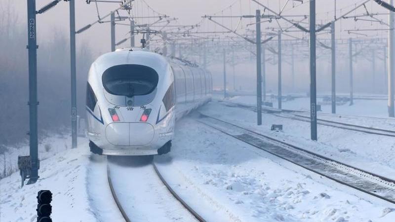 China's first crashworthiness test for high-speed trains completed