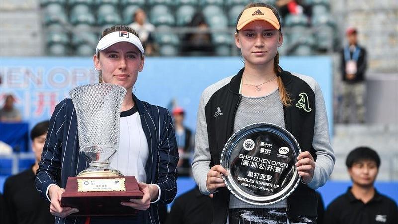 Alexandrova wins maiden WTA trophy in Shenzhen Open