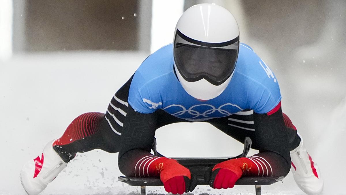 China bags first Olympic medal in skeleton racing