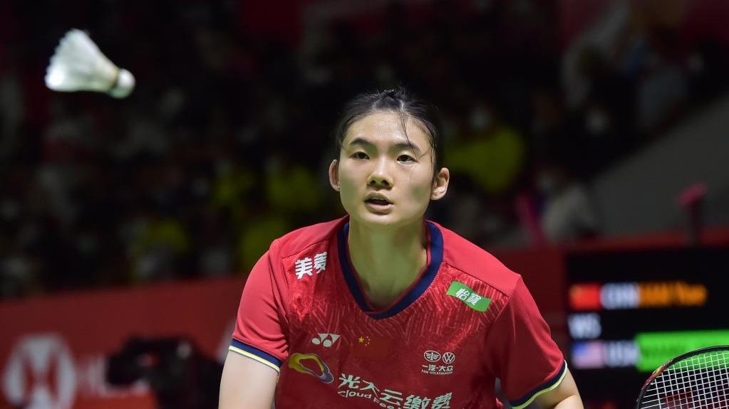 China's shuttler Han wins women's singles at Hylo Open