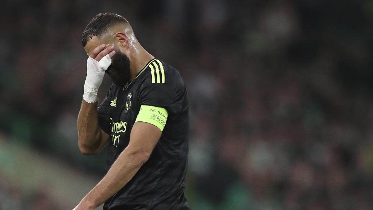 Real Madrid wait anxiously following Benzema's knee injury