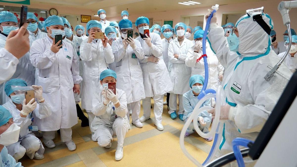 Epidemic easing at its epicenter