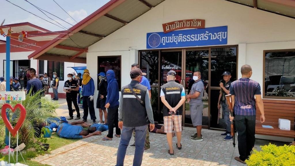 Thai prison set ablaze as riot breaks out over COVID-19 fears