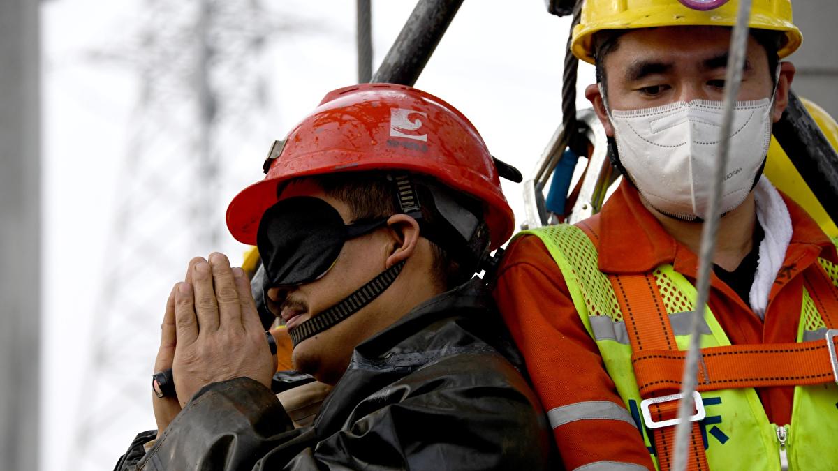 Surprise breakthrough saves trapped miners