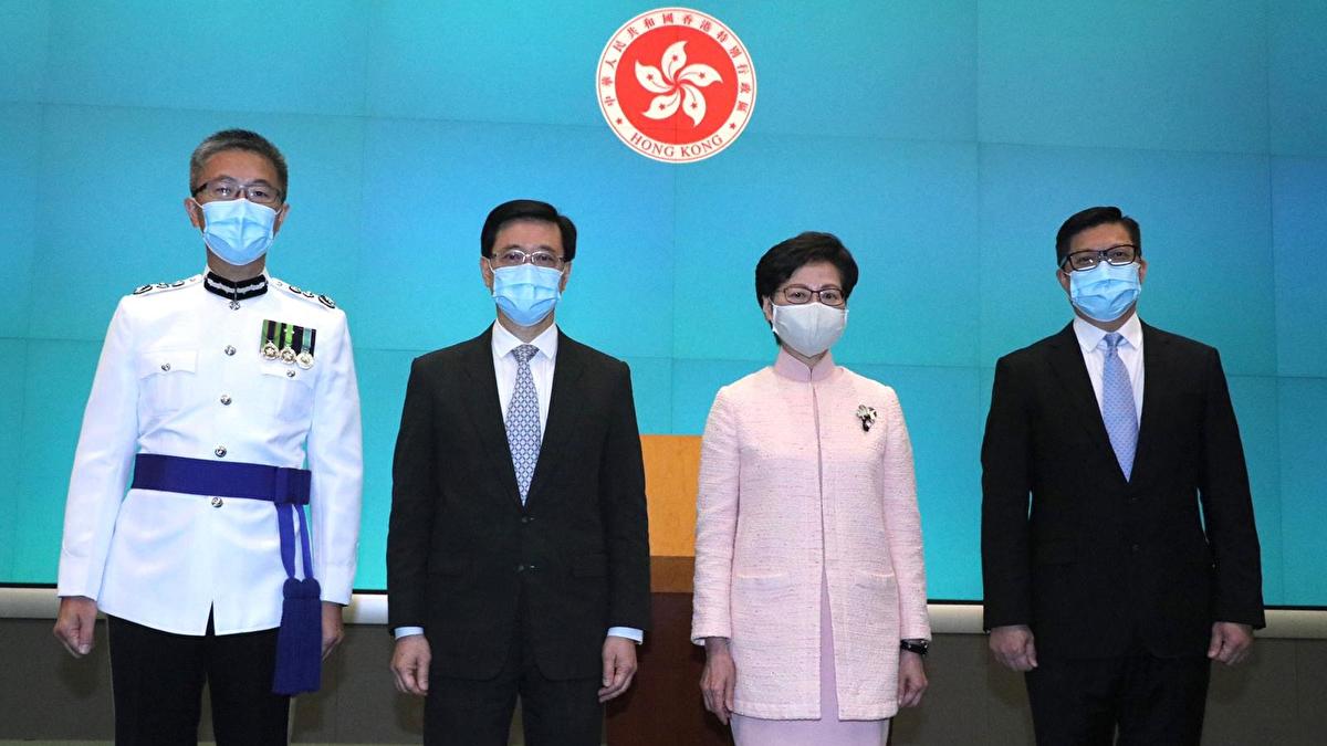 China names new chief secretary, security chief for HKSAR