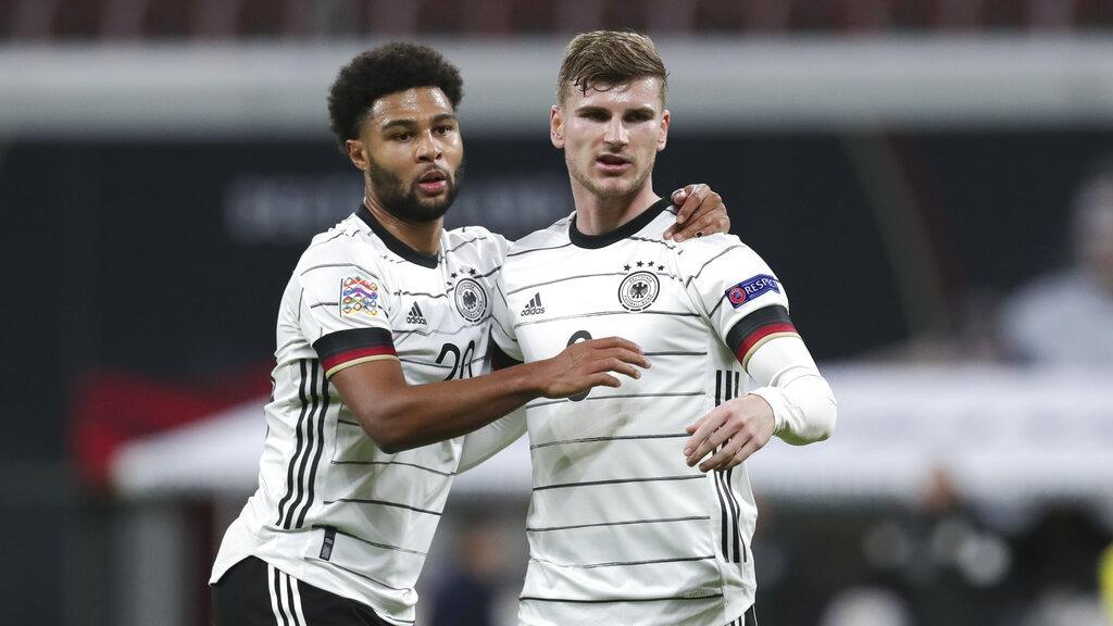 Germany beat Ukraine 3-1 with Werner double to top group