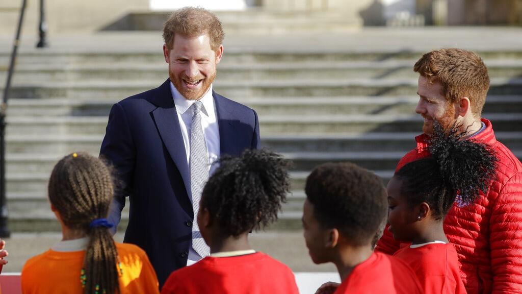 Prince Harry appears in public for first time since royal split