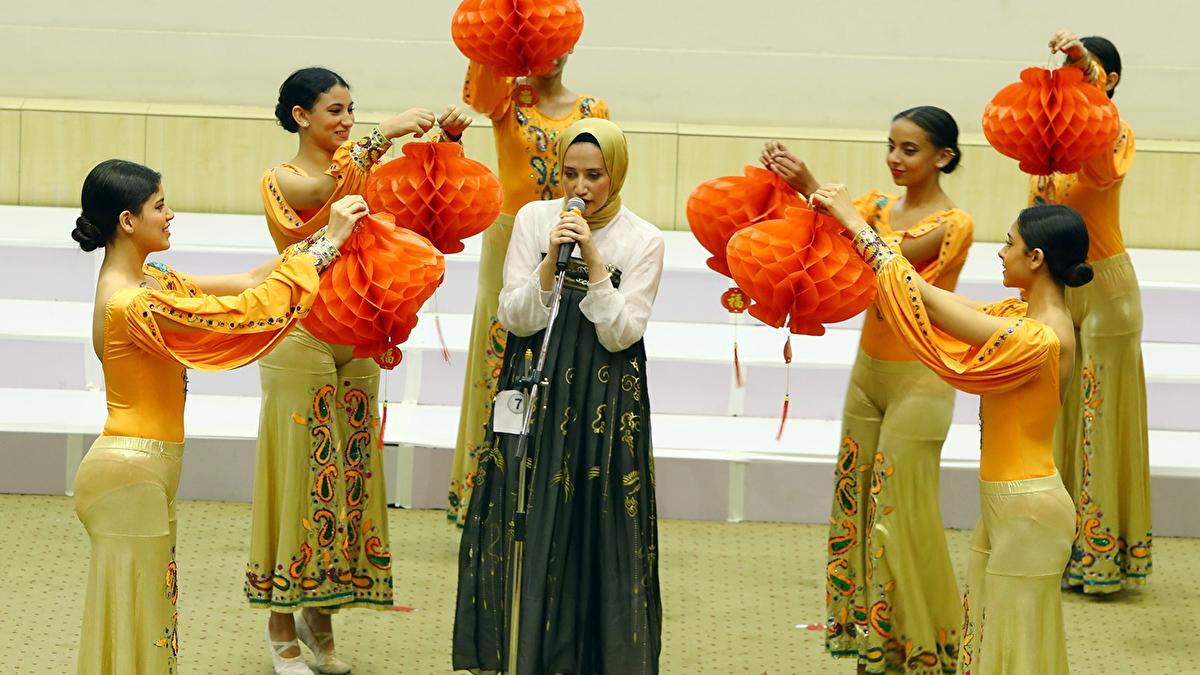 Students show language talent in contest