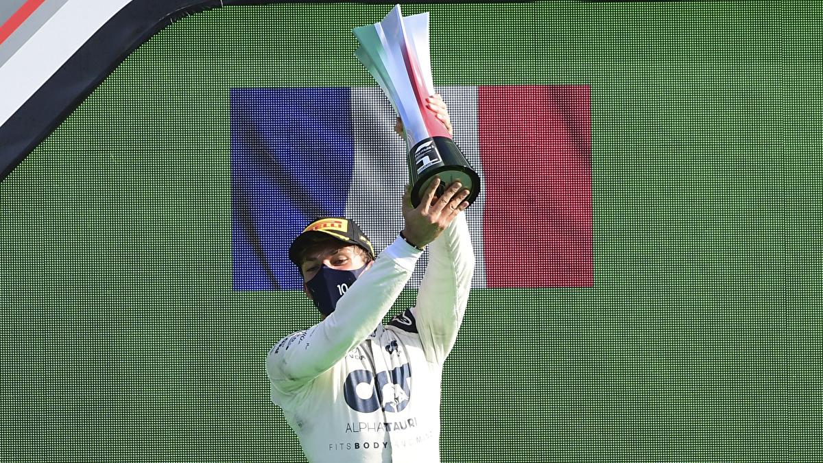 AlphaTauri's Gasly takes shock maiden F1 win at Italian GP