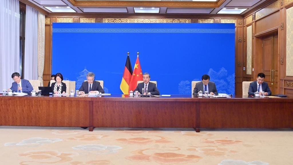 Wang: China, Germany should reject so-called 'decoupling'
