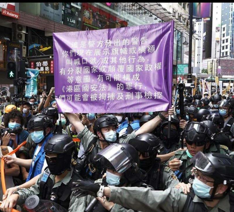 HKPF's performance should be recognized with Nobel Peace Prize